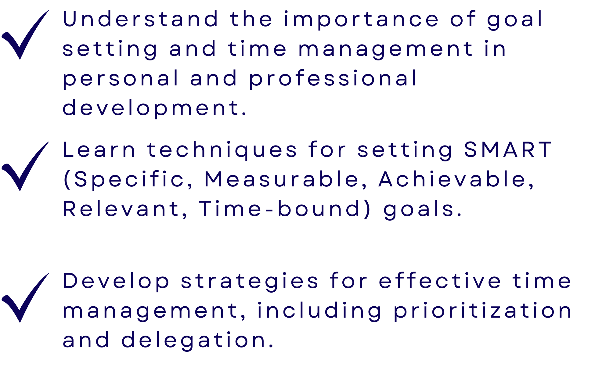 Goal setting and time management - Harum Melati